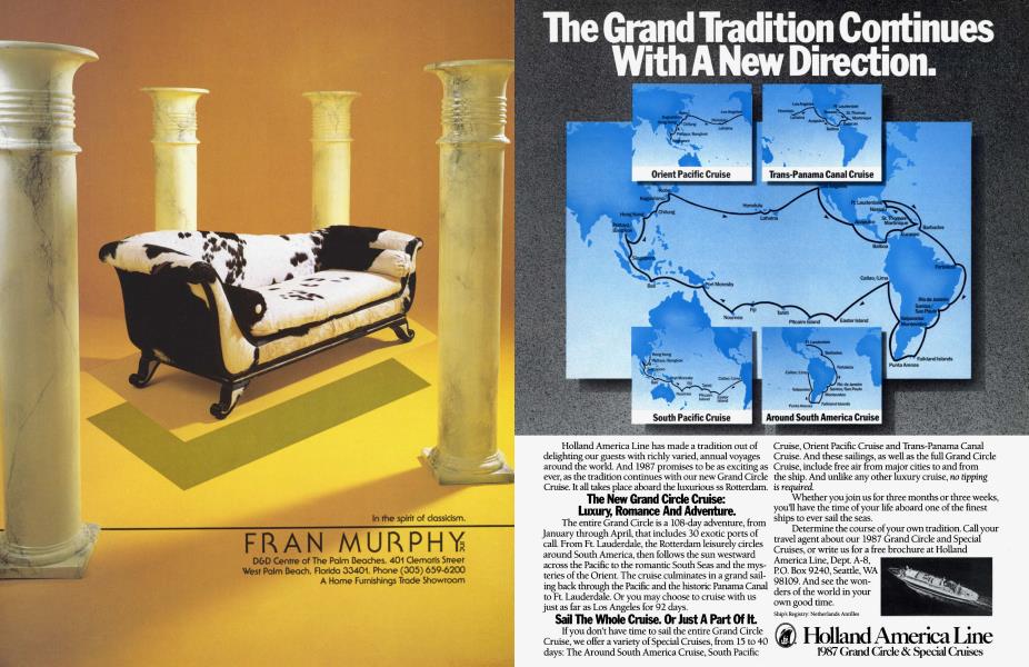 FRAN MURPHY Inc | Architectural Digest | AUGUST 1986