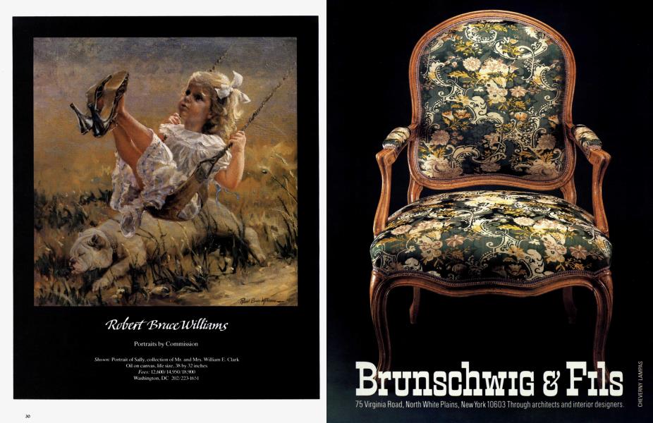 Robert Bruce Williams | Architectural Digest | SEPTEMBER 1986