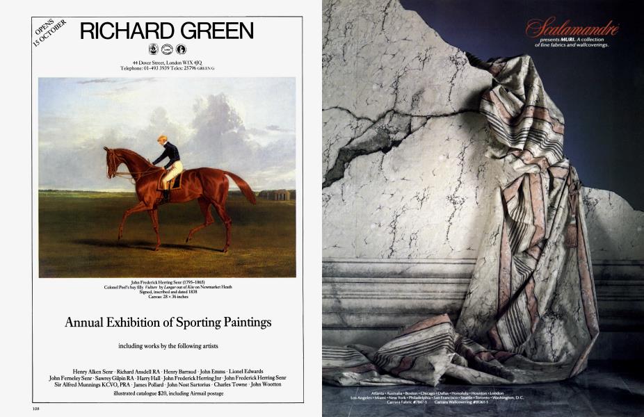 Scalamandre | Architectural Digest | OCTOBER 1986