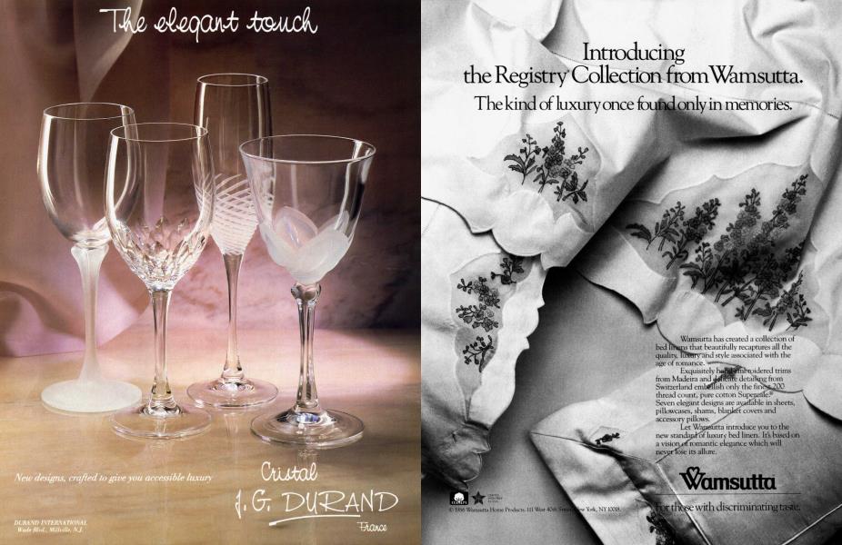 Wamsutta® | Architectural Digest | NOVEMBER 1986