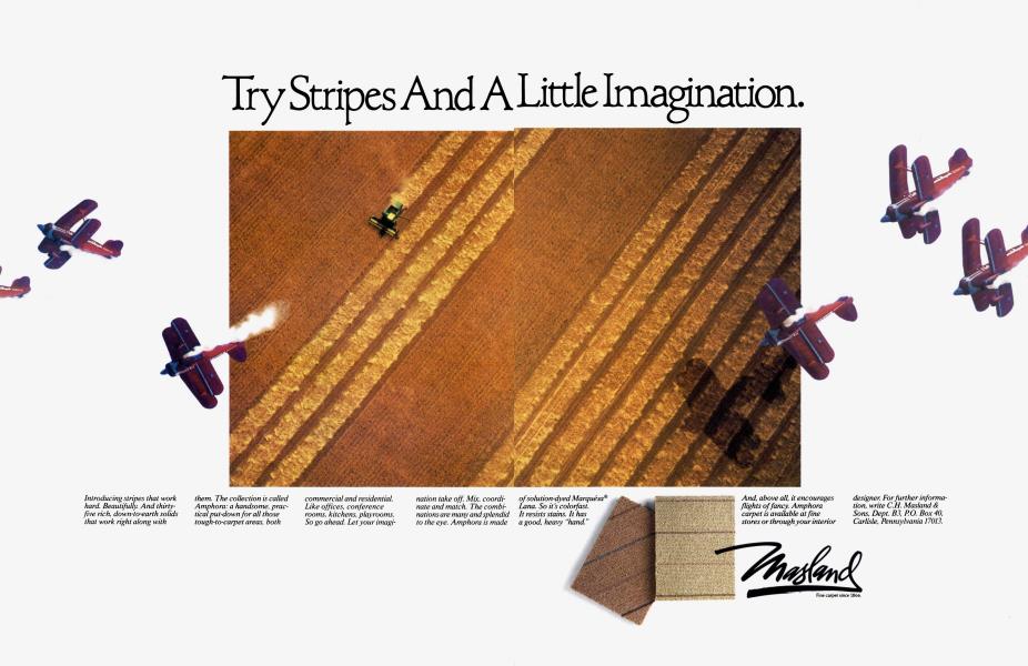 Masland | Architectural Digest | NOVEMBER 1986