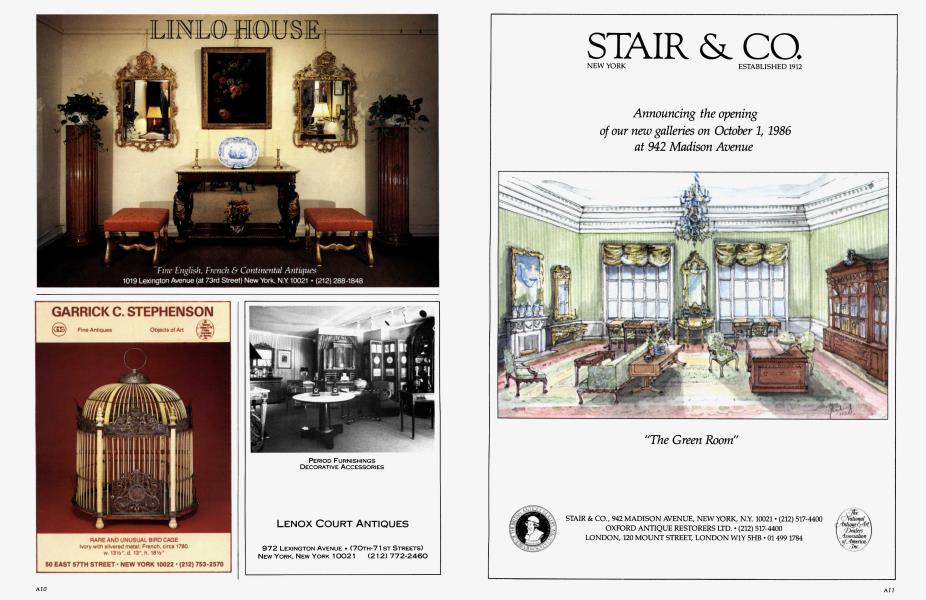 Stair & Co. | Architectural Digest | NOVEMBER 1986