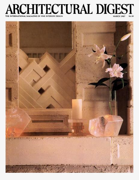 ARCHITECTURAL DIGEST | Architectural Digest | MARCH 1987