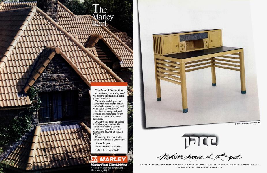 pace | Architectural Digest | MARCH 1987