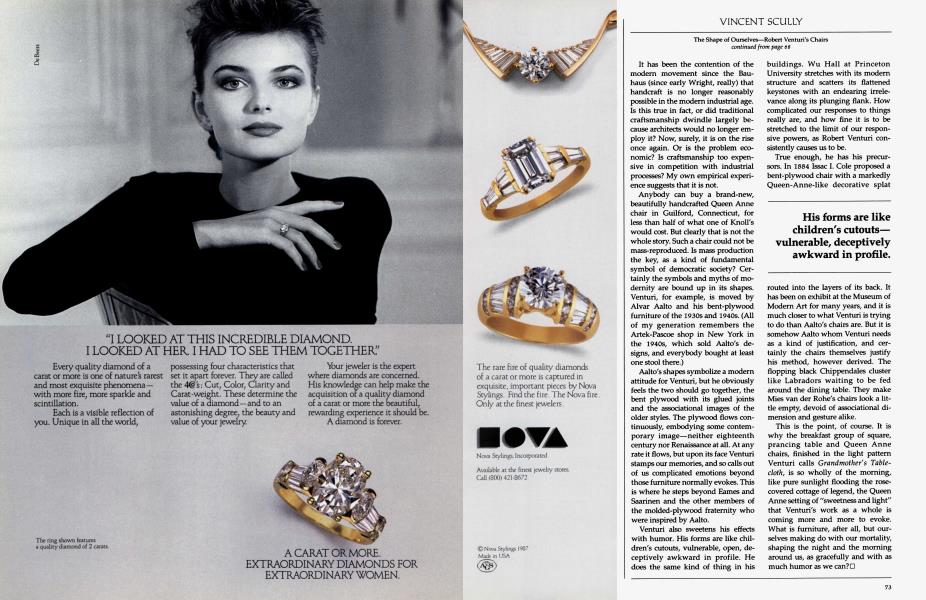 NOVA | Architectural Digest | APRIL 1987