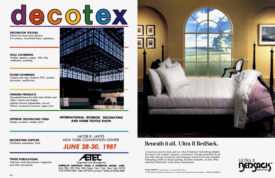 decotex | Architectural Digest | MAY 1987
