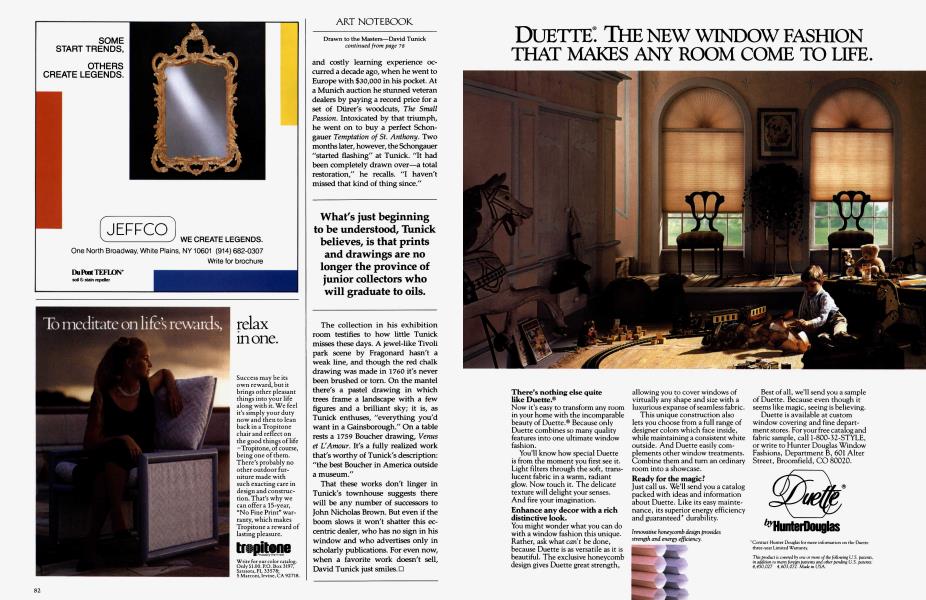 tropitone | Architectural Digest | MAY 1987