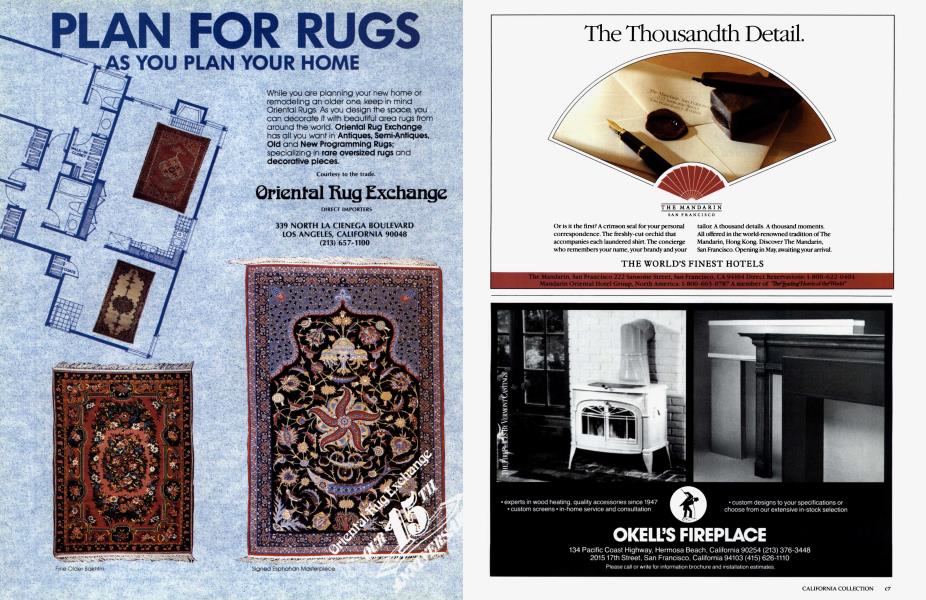 OKELL'S FIREPLACE | Architectural Digest | MAY 1987