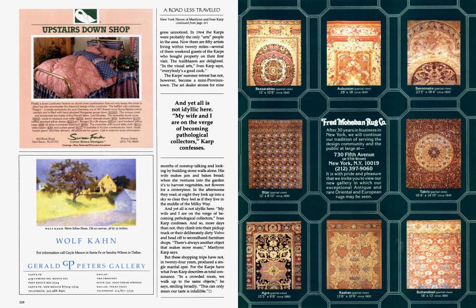 Susan Fowler Cover Down Designs™ | Architectural Digest | JUNE 1987