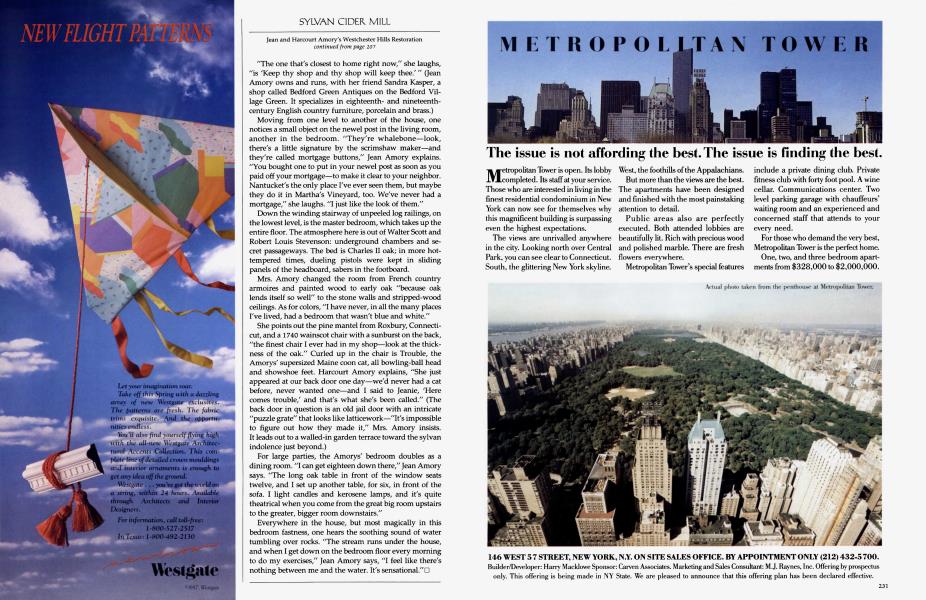 METROPOLITAN TOWER | Architectural Digest | JUNE 1987