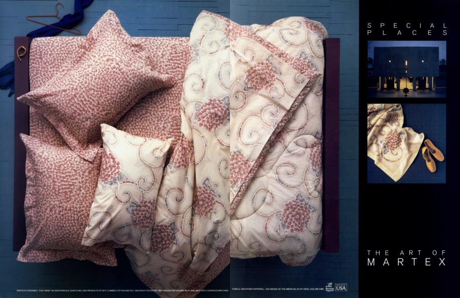 MARTEX | Architectural Digest | JUNE 1987