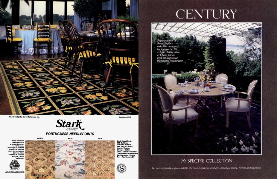 JAY SPECTRE COLLECTION | Architectural Digest | JULY 1987