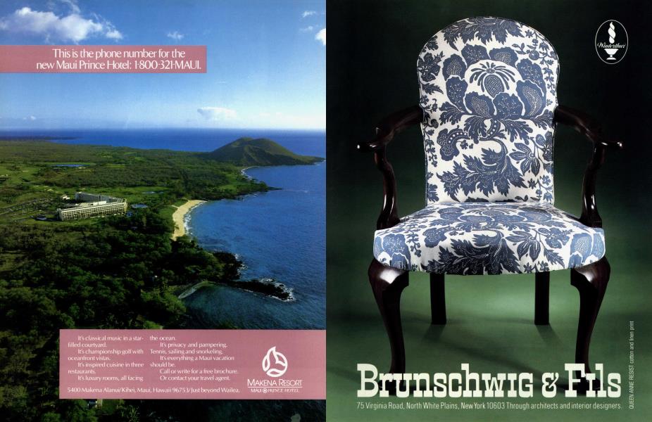 Brunschwig & Fils | Architectural Digest | SEPTEMBER 1987