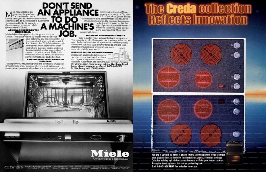 Creda collection | Architectural Digest | OCTOBER 1987