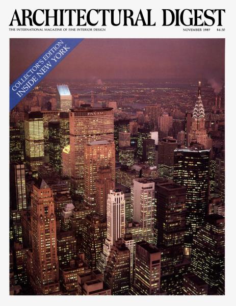 ARCHITECTURAL DIGEST | Architectural Digest | NOVEMBER 1987