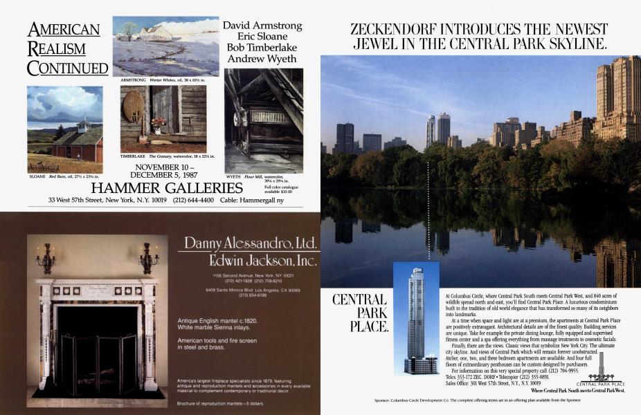 HAMMER GALLERIES | Architectural Digest | NOVEMBER 1987