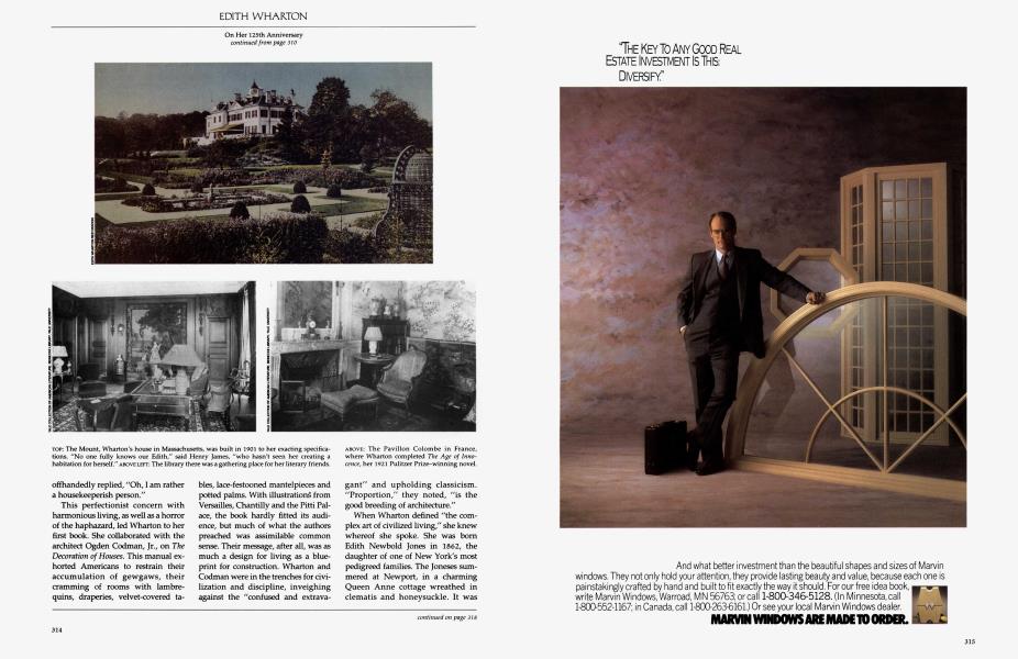 MARVIN WINDOWS | Architectural Digest | NOVEMBER 1987