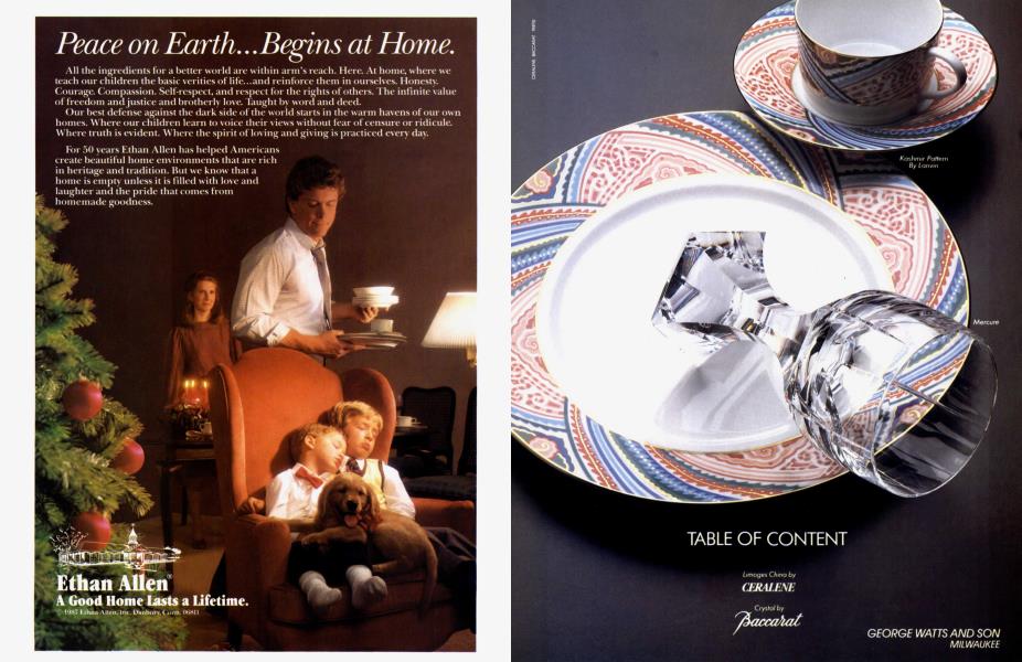 Ethan Allen® | Architectural Digest | NOVEMBER 1987