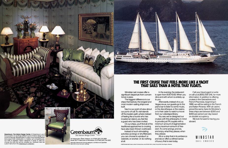 Greenbaum | Architectural Digest | NOVEMBER 1987