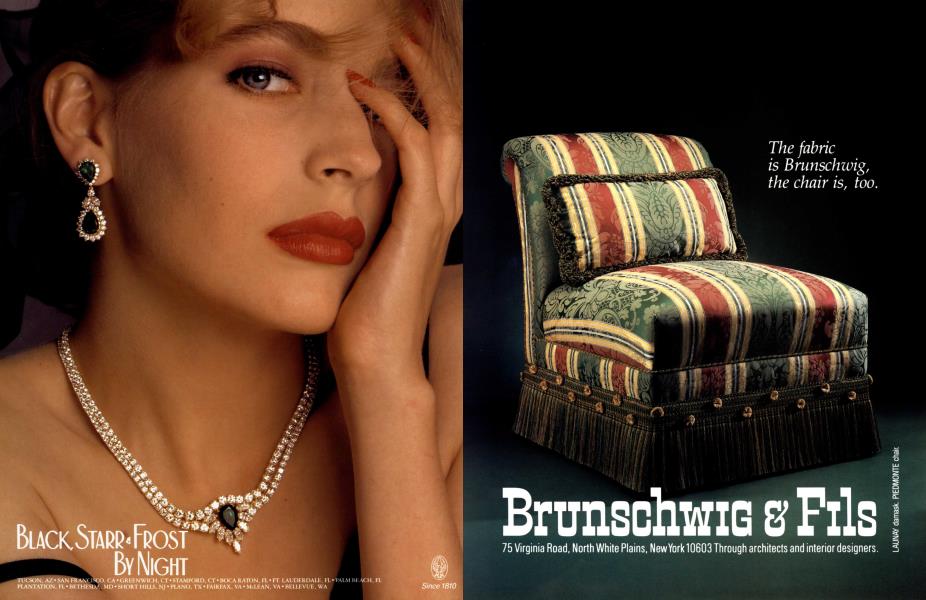 Brunschwig & Fils | Architectural Digest | DECEMBER 1987