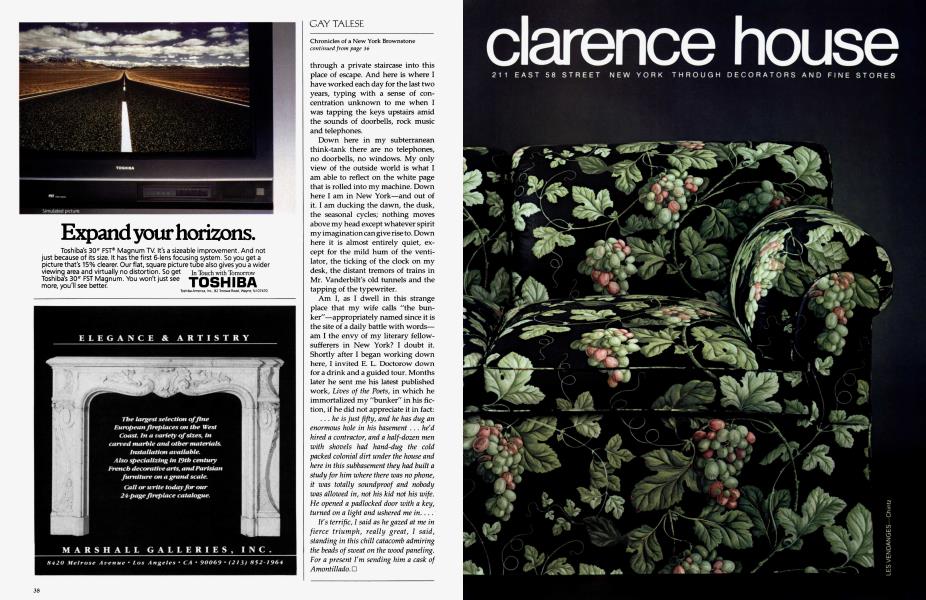 TOSHIBA | Architectural Digest | DECEMBER 1987