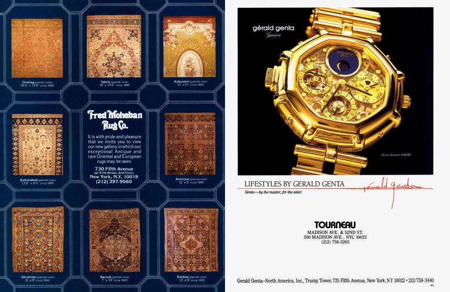 gerald genta | Architectural Digest | DECEMBER 1987