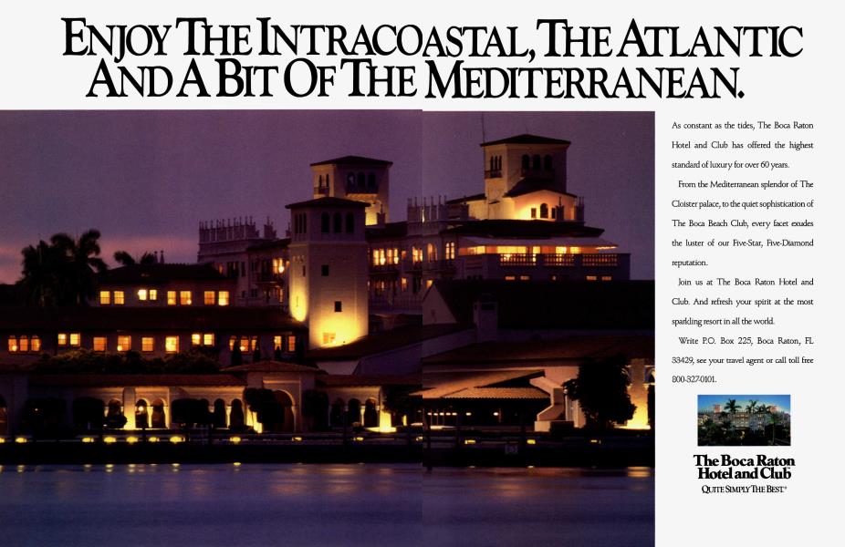 The Boca Raton Hotel and Club | Architectural Digest | DECEMBER 1987