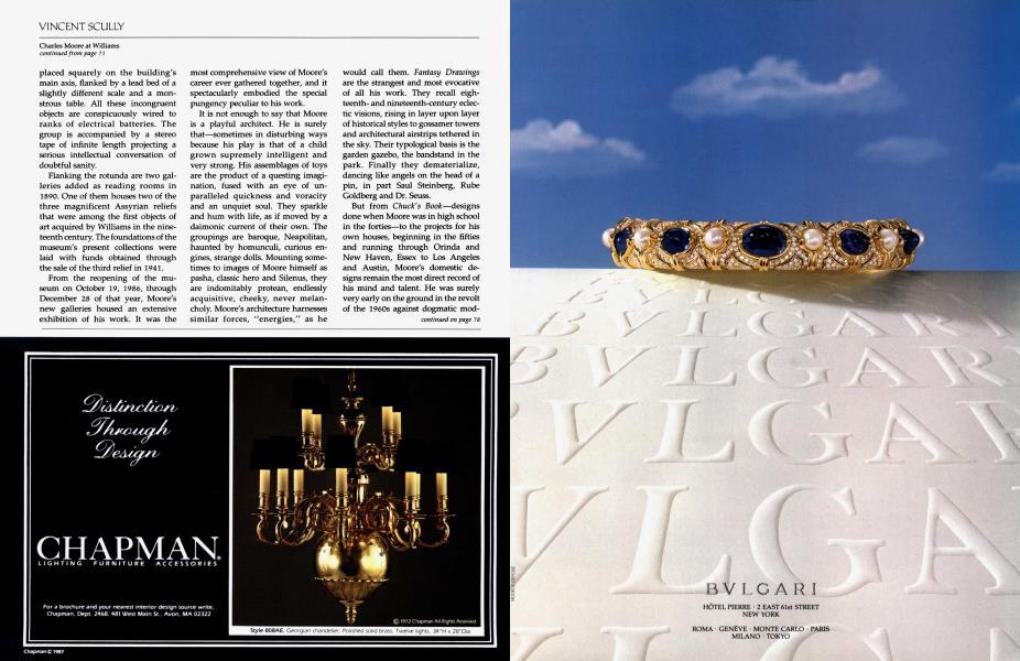 CHAPMAN® | Architectural Digest | DECEMBER 1987