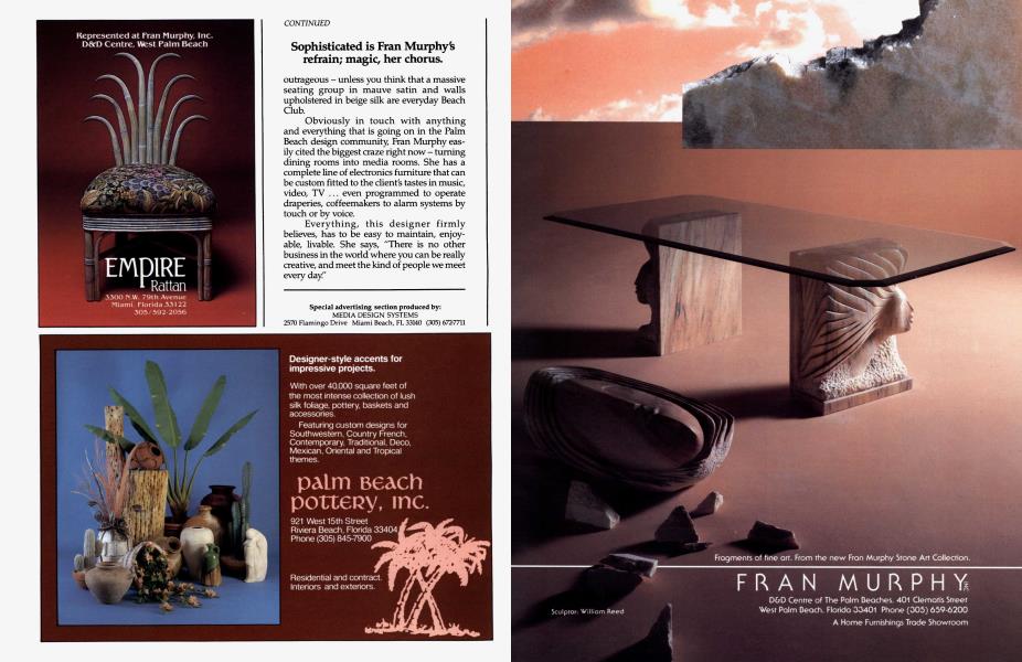 FRAN MURPHY INC. | Architectural Digest | DECEMBER 1987