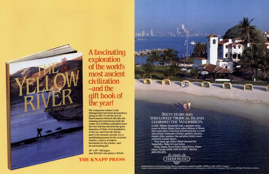 THE YELLOW RIVER | Architectural Digest | FEBRUARY 1988