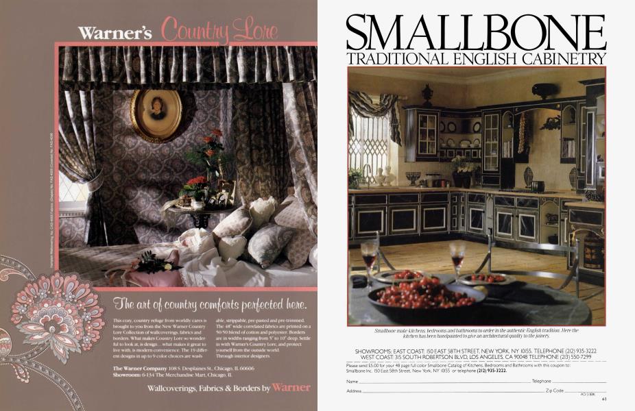 SMALLBONE | Architectural Digest | MARCH 1988
