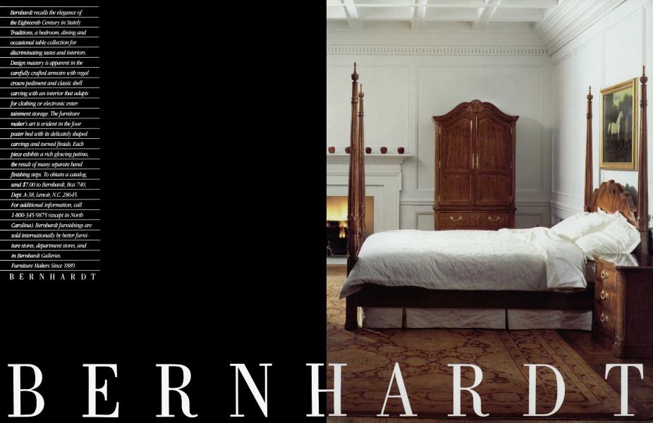 BERNHARDT | Architectural Digest | MARCH 1988