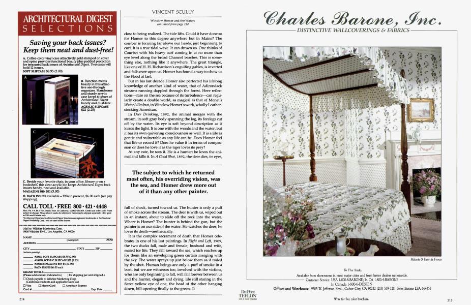 Architectural Digest Selections | Architectural Digest | APRIL 1988