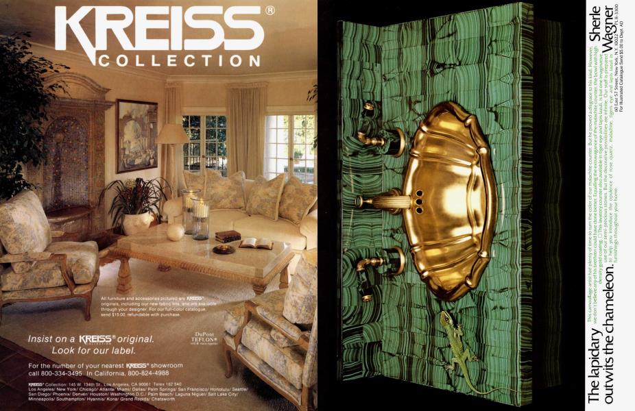 Kreiss® | Architectural Digest | APRIL 1988
