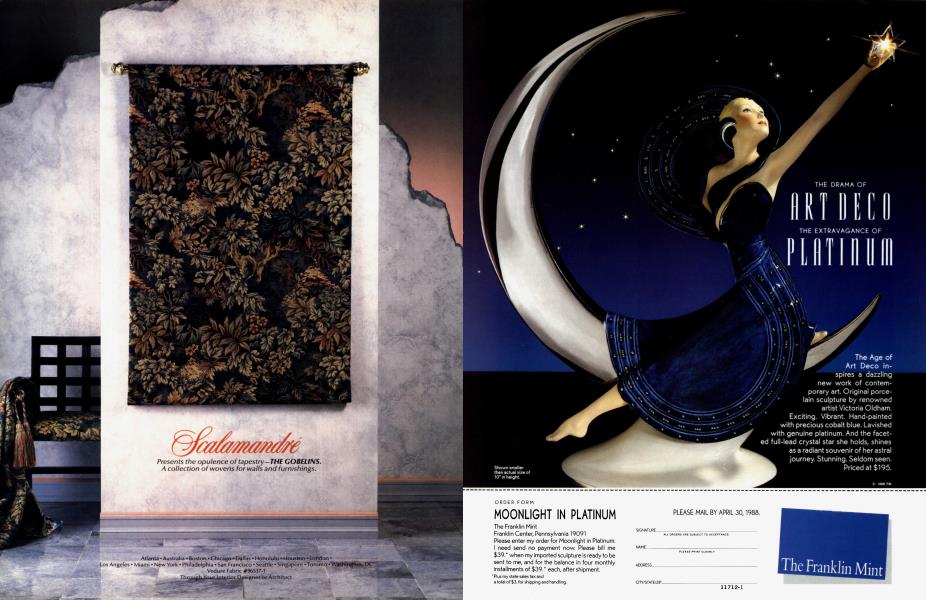 Scalamandré | Architectural Digest | APRIL 1988