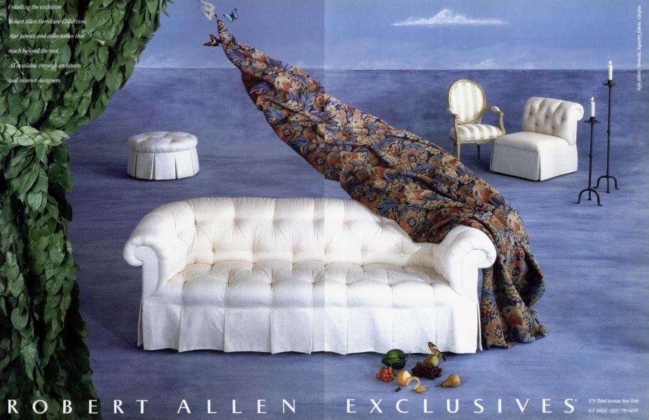 Robert Allen | Architectural Digest | SEPTEMBER 1988