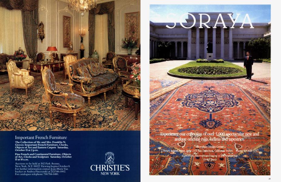 CHRISTIE'S | Architectural Digest | OCTOBER 1988