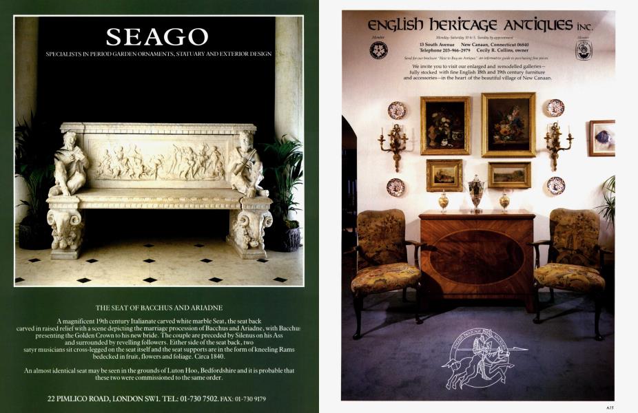 Seago | Architectural Digest | NOVEMBER 1988