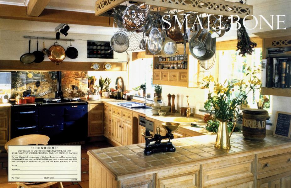 Smallbone | Architectural Digest | NOVEMBER 1988