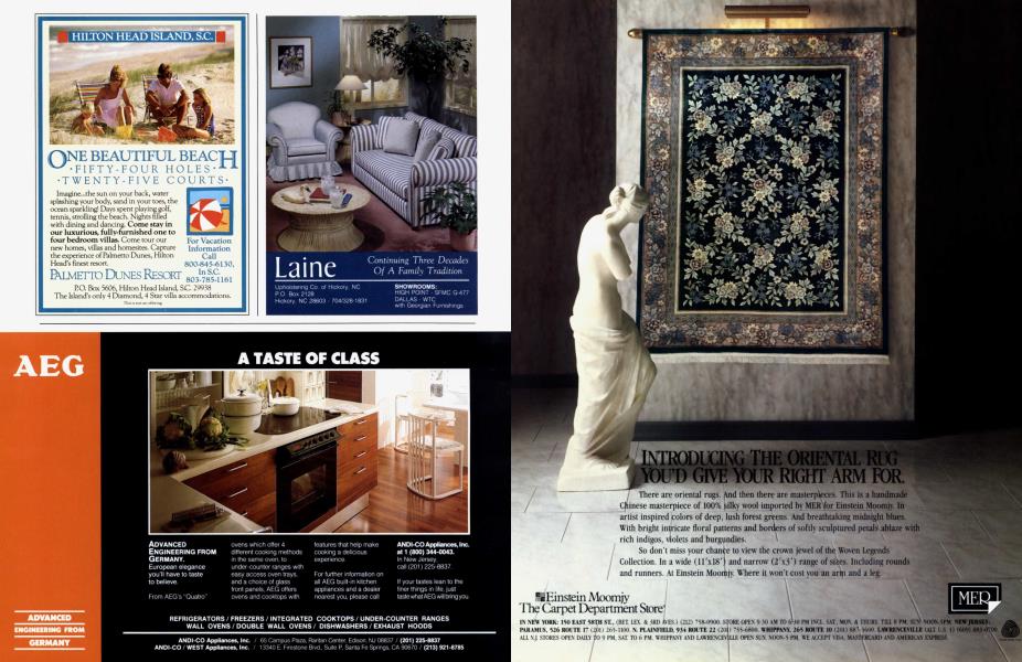 Einstein Moomjy | Architectural Digest | NOVEMBER 1988