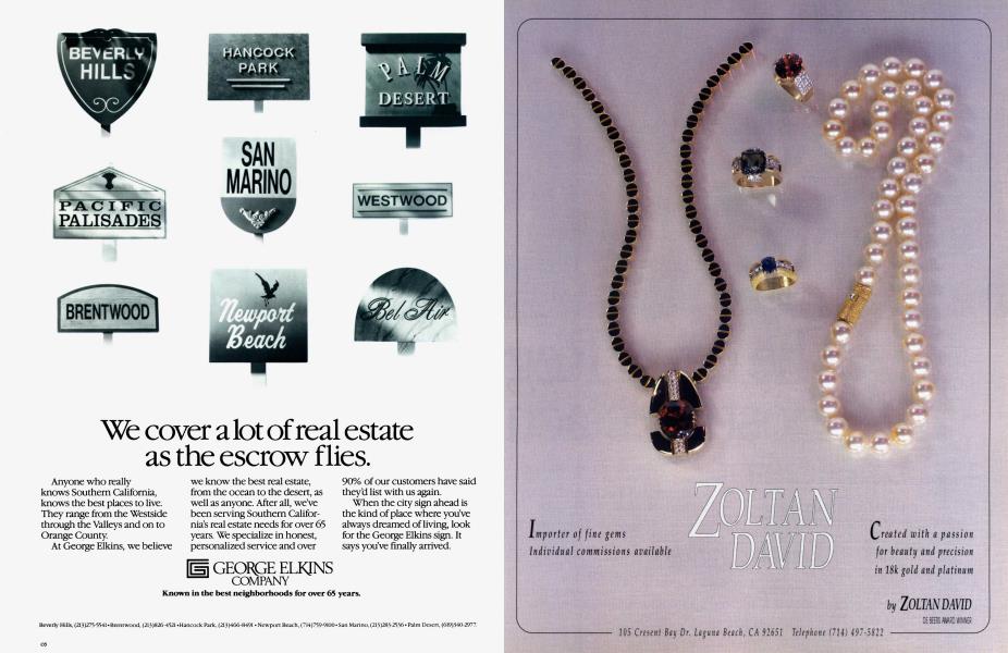 Zoltan David | Architectural Digest | DECEMBER 1988