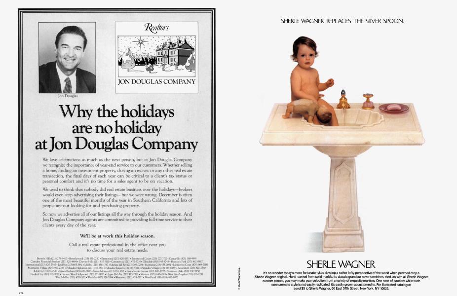 Jon Douglas Company | Architectural Digest | DECEMBER 1988