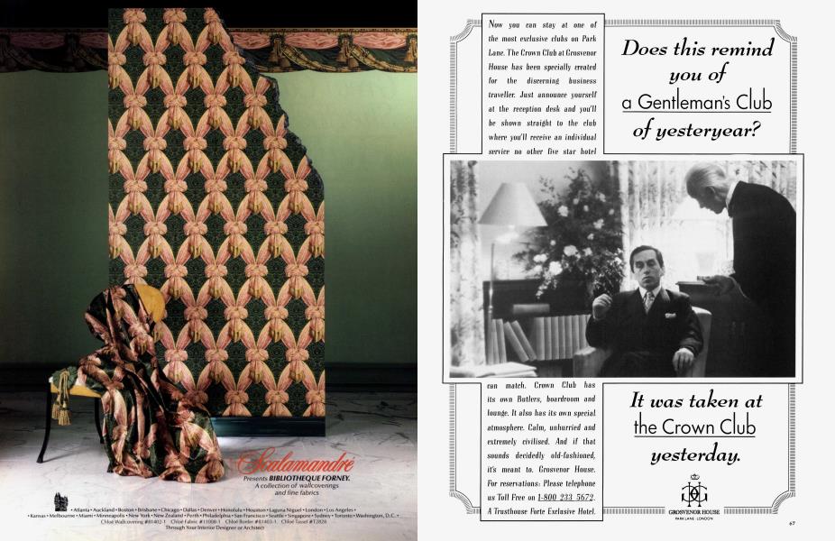 Scalamandré | Architectural Digest | FEBRUARY 1989