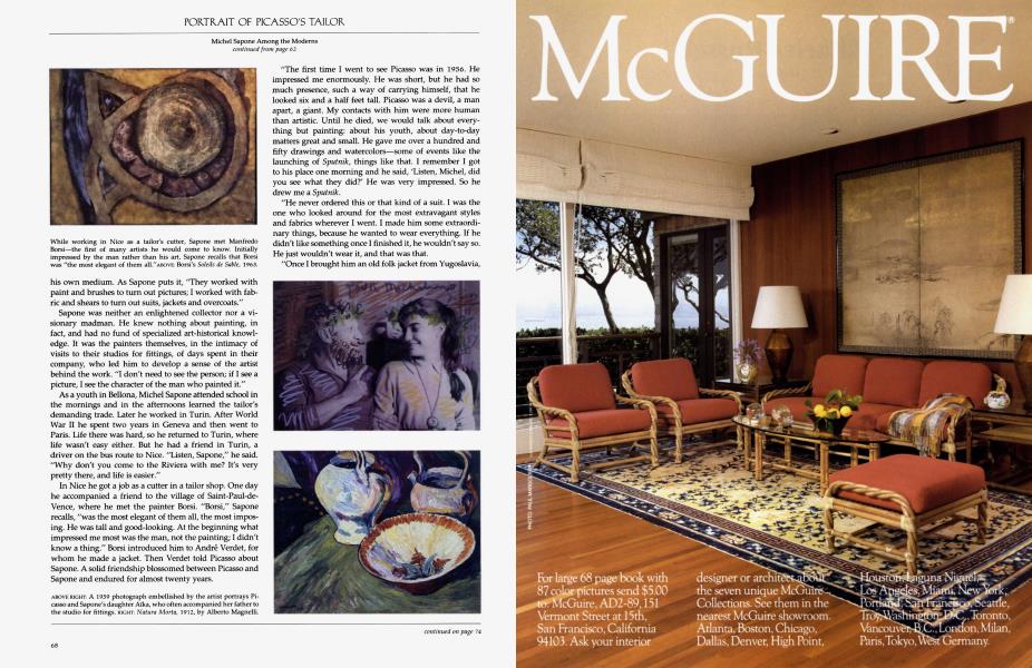 McGUIRE® | Architectural Digest | FEBRUARY 1989