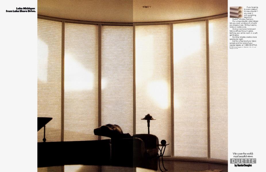 DUETTE® | Architectural Digest | MARCH 1989