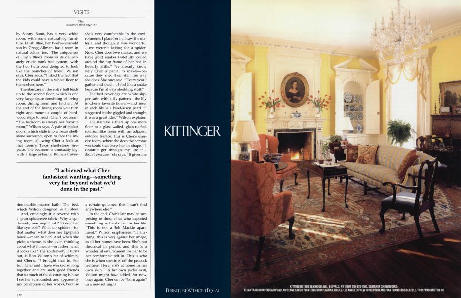 KITTINGER | Architectural Digest | MARCH 1989
