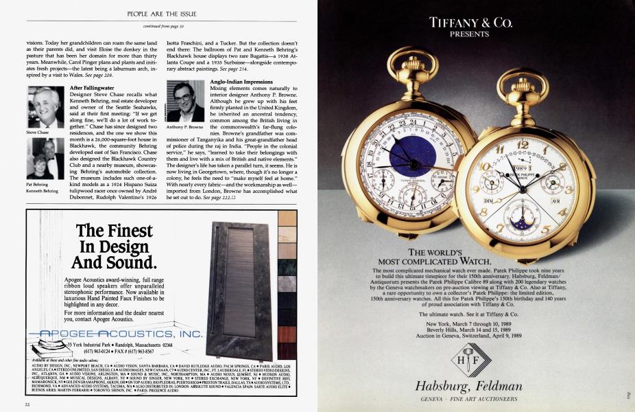 TIFFANY & CO. | Architectural Digest | MARCH 1989