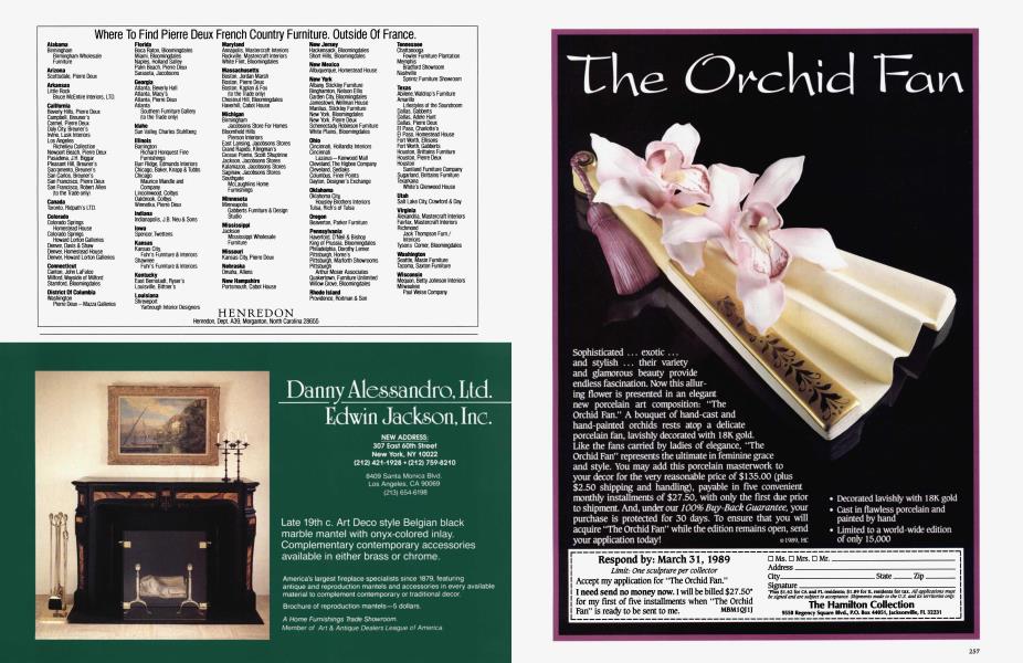 Danny Alessandro, Ltd. | Architectural Digest | MARCH 1989