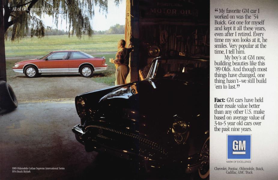 GM | Architectural Digest | MARCH 1989