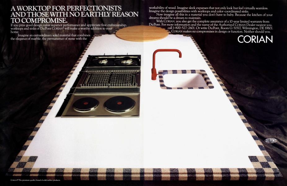 CORIAN | Architectural Digest | MARCH 1989